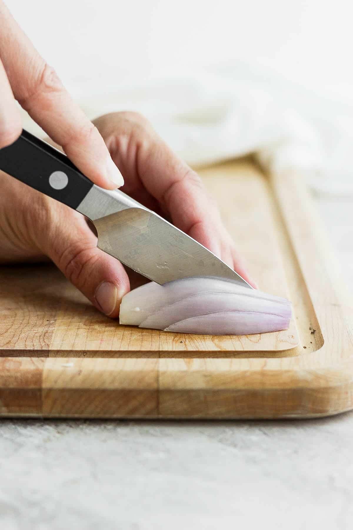 How To Cut Shallots 3 Easy Ways? - The Rusty Spoon